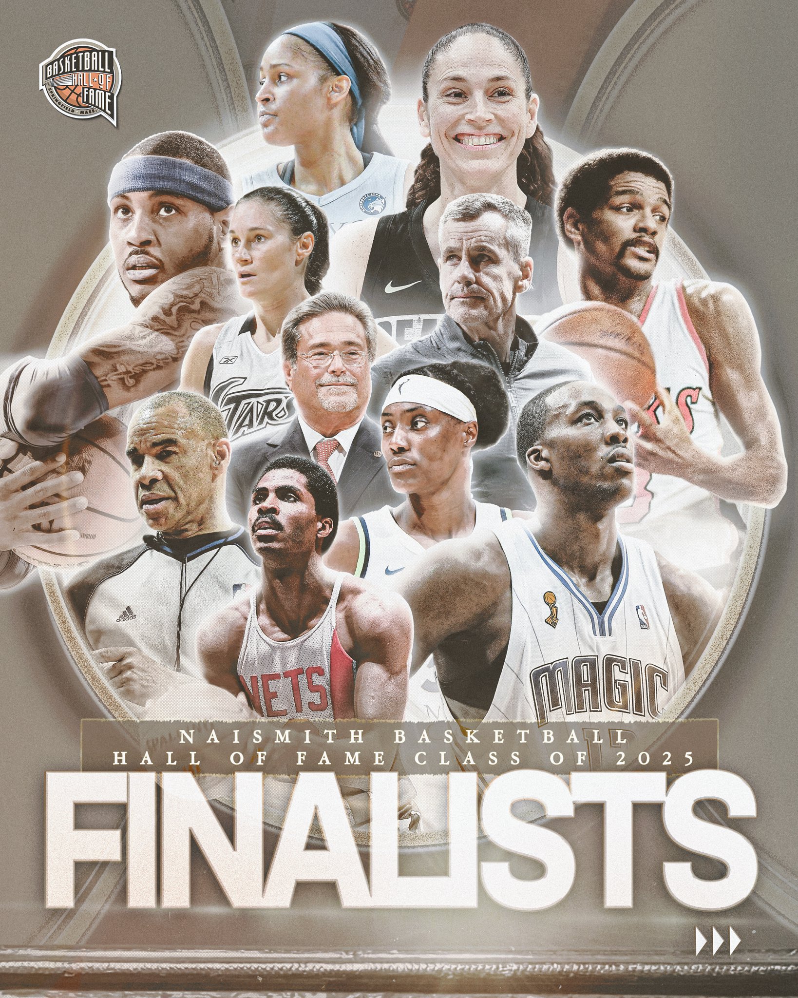 Naismith Basketball Hall of Fame Announces 2025 Finalists – aj3report.com